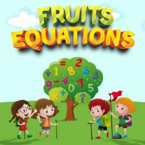 Fruits Equations at ABCya3 - Search for numbers in math