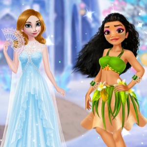 Disney Princesses Flower - The fashion world of beautiful princesses